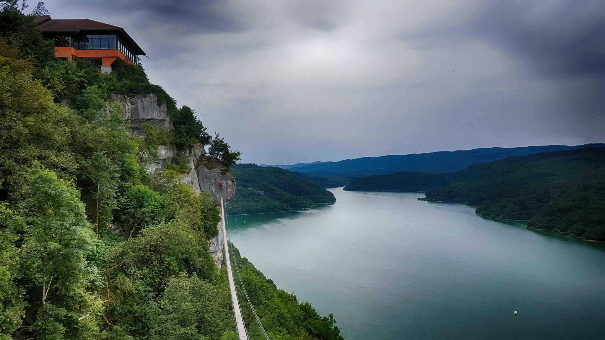 La via ferrata de Fort Queyras à Château-Ville-Vieille
